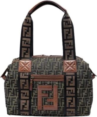 Fendi Sac cabas Pre-owned - Femme - Pre-owned - Brun - Taille: ONE Size