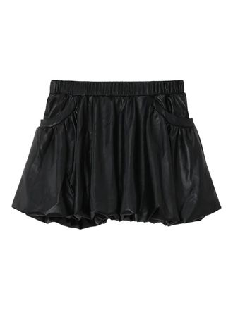 B+ab minijupe &agrave; design pliss&eacute; - Noir