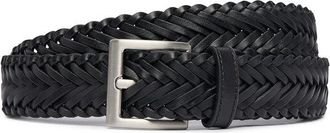 Tommy Hilfiger G&uuml;rtel Th Soho Braid 3.0 AM0AM14776 Schwarz