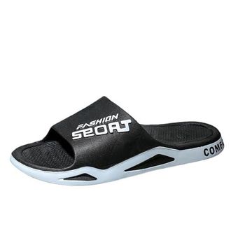 Generic Pantoufles de bain pour femme - Antid&eacute;rapantes et silencieuses - Pieds plats et larges - Unisexe - Ergonomiques - Pour piscine, plage, douche - L&eacute;g&egrave;re