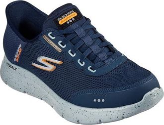 Skechers Baskets Go Walk Flex pour Homme, Bleu Marine, 42 EU