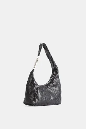 Rick Owens Womens Sac Bandouli&egrave;re Small Gemini Bag Noir Black