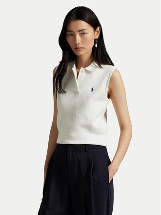 Polo Ralph Lauren Pullover 211970666001 Wei&szlig; Regular Fit