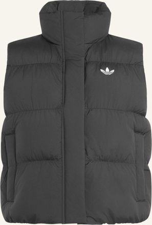 adidas Originals Adidas Originals Weste, Regul&auml;rer Schnitt, Gef&uuml;ttert schwarz