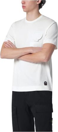 Parajumpers Homme, Tops, Blanc, Taille: 2XL Malham T-Shirt