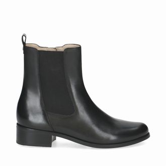 Peter Kaiser Damen - Stiefeletten 75314 in schwarz Glattleder