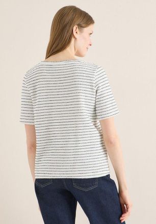 Cecil Rundhalsshirt mit U-Boot-Ausschnitt