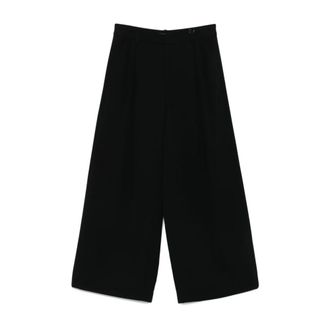 Max Mara Daniel Lange Hose - - Trousers - Damen - Schwarzk - M