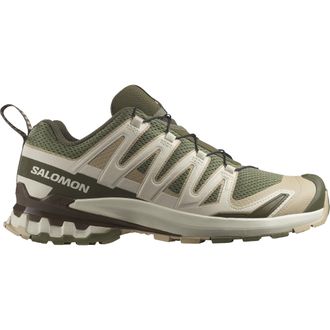 Salomon Herren Xa Pro 3D V9 Running Shoes, Deep Lichen Green/Safari/Dark Earth, 42 EU