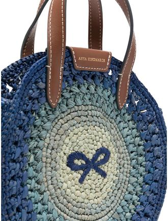 Anya Hindmarch Moraf Top Handle Bag - Blue