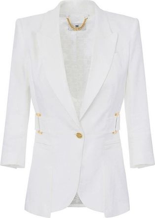 Elisabetta Franchi Blazer - Blanc