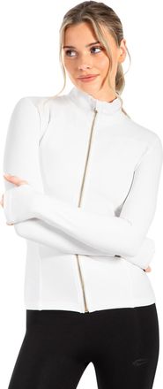 Smilodox Sportjacke Damen Kenna, Laufjacke mit Stehkragen, Sport Oberteil mit tailliertem Schnitt & Daumenl&ouml;chern, K&ouml;rperbetonte Sportjacke, Fitness Oberteil i