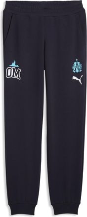 Puma Pantalon de surv&ecirc;tement FtblCulture Olympique de Marseille Homme, Accessoires, Bleu, XL