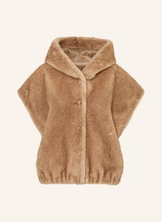 Studio AR Studio Ar Kunstpelz-Jacke Olena braun