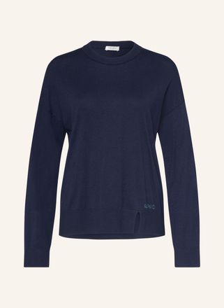 Liu Jo Liu Jo Pullover Mit Schmucksteinen blau