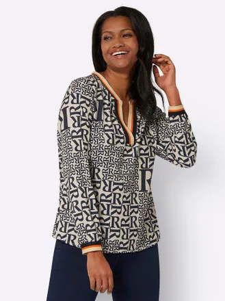 Witt Klassische Bluse Bluse Langarm