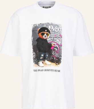 19V69 19V69 Italia T-Shirt Tamaro Graffiti 2 weiss