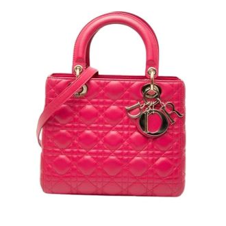 Dior Pre-owned Lady Dior - Femme - Pre-owned - Rose - Taille: ONE Size
