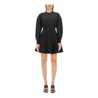 Alexander McQueen Corset Cwnk Mini Kleid - - Dresses - Damen - Schwarzk - S