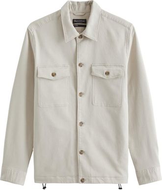 Marc O'Polo Overshirt aus Bio-Baumwolle und Stretch, Regular Fit in