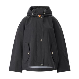 G-Lab Femme, Vestes, Noir, Taille: 42 FR Veste d&eacute;contract&eacute;e longueur hanches