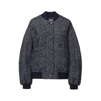 Genny Bomber Jacket - Femme - Vestes - Bleu - Taille: 36 FR