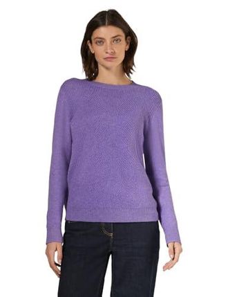 Cecil B302827 TOS_Cosy Cable_Mix, Doux Lilas m&eacute;lang&eacute;, XL Femme
