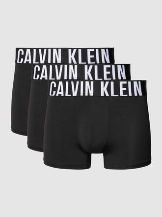 Calvin Klein Underwear Trunks mit elastischem Logo-Bund im 3er-Pack