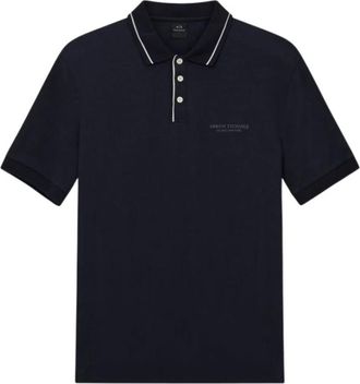 A|X Armani Exchange Polo Regular Fit - - Tops - Herren - Blau - XS