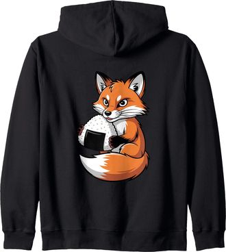 Shinkai Clever Fox mit Ramen Japan Streetwear Kapuzenjacke