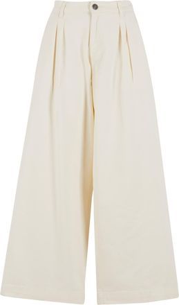 Urban Classics Ladies Wide Leg Light Denim Pants
