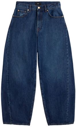 7 For All Mankind Damen Twisted Bonnie Radar Jeans, Dark Blue, 29W EU