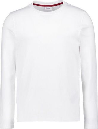 Mustang Jeans Herren T-Shirts wei&szlig;