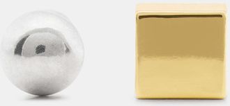 Kate Spade New York Kate Spade Geo Pop Asymmetrische Nieten f&uuml;r Frauen in Gold Silber