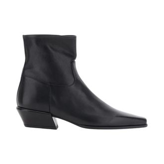 Semicouture Femme, Chaussures, Noir, Taille: 39 EU Botte Marisa en cuir