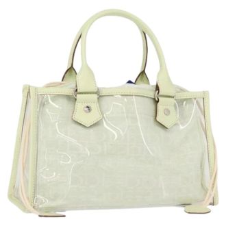Burberry Pre-owned Lederhandtasche - - Pre-owned - Damen - Gr&uuml;n - ONE SIZE