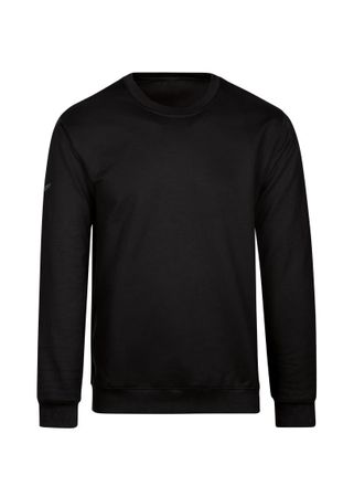 Trigema Herren Sweatshirt 674501, Gr. X-Large, Schwarz (schwarz 008)