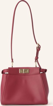 Fendi Handtasche Peekaboo Mini rot