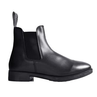 Brogini Herren/Damen Unisex Jodhpur-Reitstiefeletten Boxwell, Kunststoff (Schwarz)