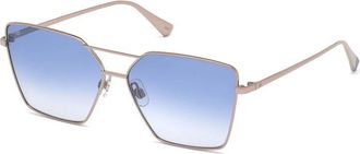 Web Eyewear Femme, Accessoires, Jaune, Taille: ONE Size We0268-5834W Lunettes de soleil