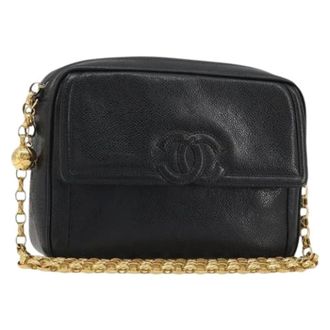Chanel Pre-owned Sac bandouli&egrave;re vintage - Femme - Pre-owned - Noir - Taille: ONE Size