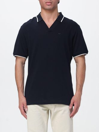 Emporio Armani Polo Homme couleur Bleu Marine