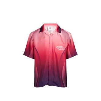 Casablanca Chemise col cubain en soie