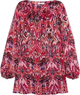 Usha Bluse Damen Rosa Mehrfarbig