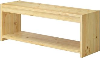 Erst-Holz Sitzbank K&uuml;chenbank Schuhbank Kiefer massiv Holzbank 120x45x35 90.71-40