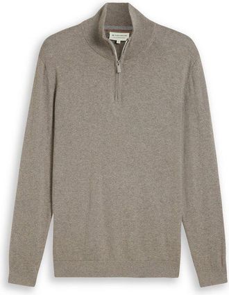 Tom Tailor Strickpullover Pullover & Strickjacken Troyer Strickpullover mit Kaschmir-Anteil