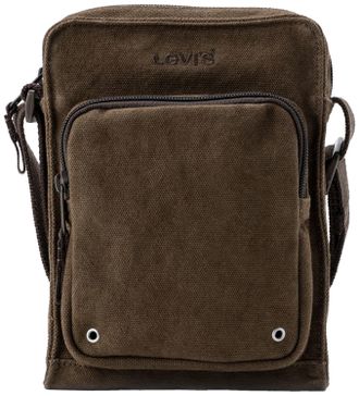 Levi's Small Ns Zip Crossbody, Herren G&uuml;rteltasche, DARK BROWN