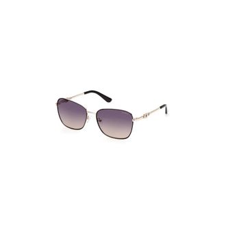 Guess Femme, Accessoires, Jaune, Taille: ONE Size Lunettes de soleil &agrave; monture m&eacute;tallique
