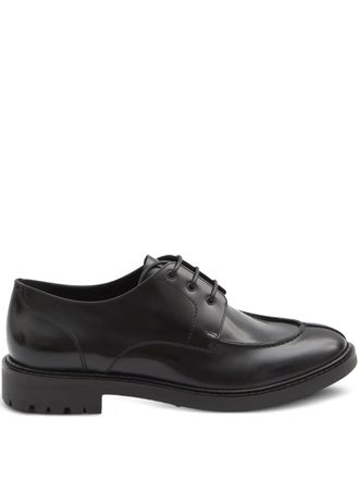 Saint Laurent derbies à lacets Lino - Noir