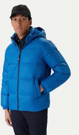 Tommy Jeans Daunenjacke Essential DM0DM19786 Blau Regular Fit